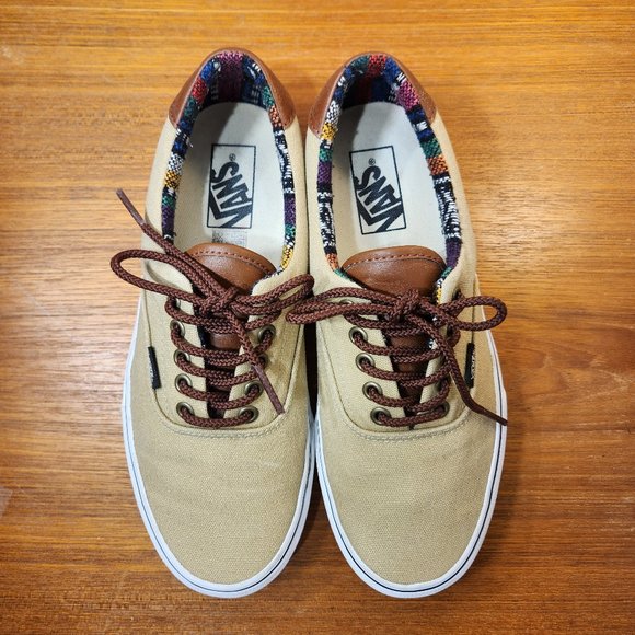 Vans | Shoes | Vans Classic Canvas Tan Shoes Men 75 Women 9 | Poshmark
